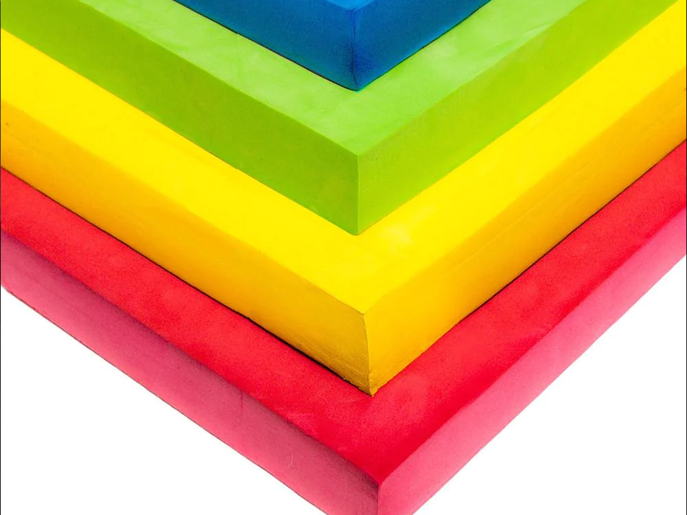 EVA color foam board and coil, customized EVA buffer packaging, EVA ...